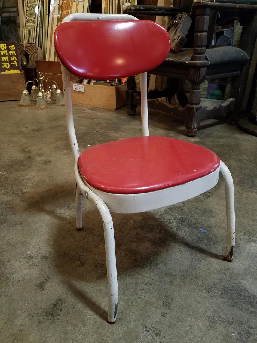 Vintage Low Curved Back Chair | Earthwise Architectual Salvage (Seattle ...