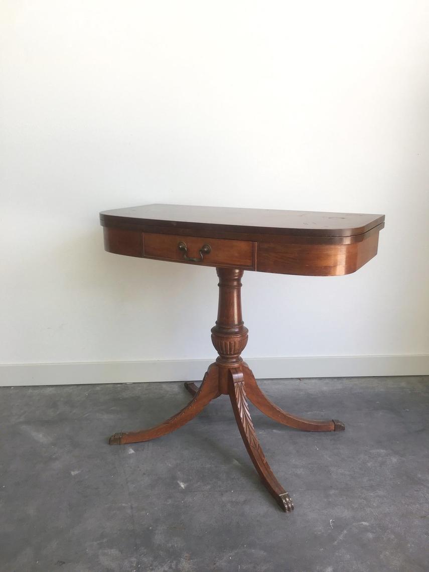 antique expandable card table by Mersman | ReRunRoom | Seattle, WA