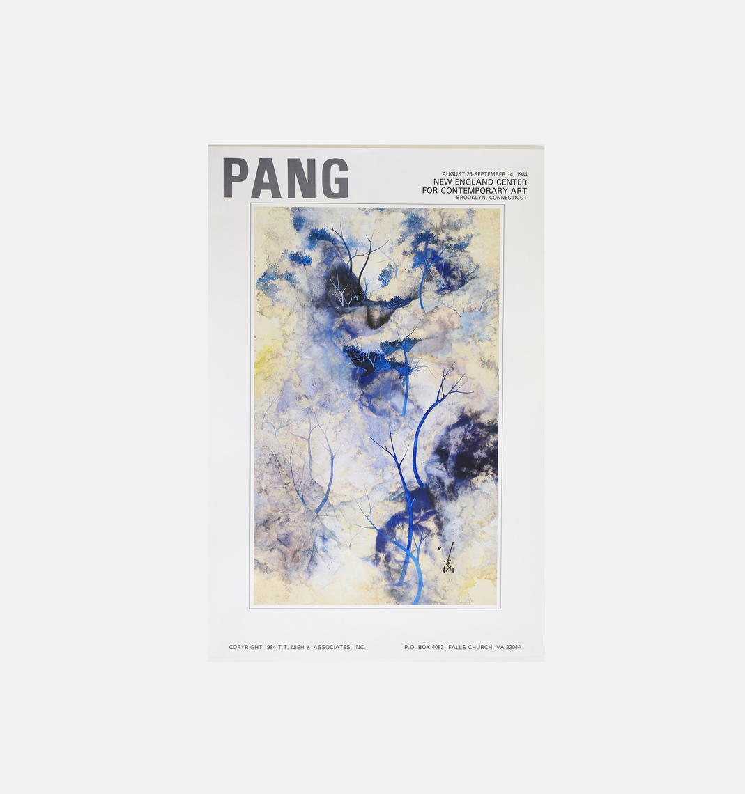 Tseng-ying Pang Exhibition Poster | Goldmine Unlimited | Hamilton, New ...