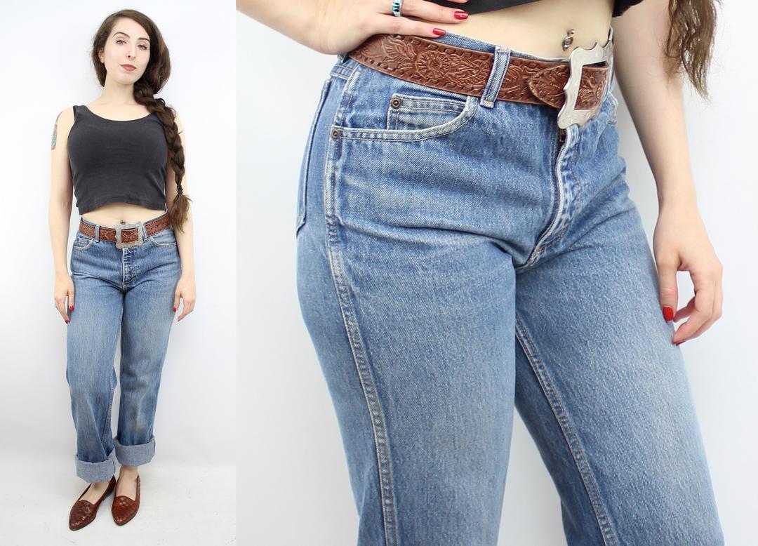 Vintage 80's 90's Light Wash Worn In Calvin Klein Denim | Ruby Threads ...