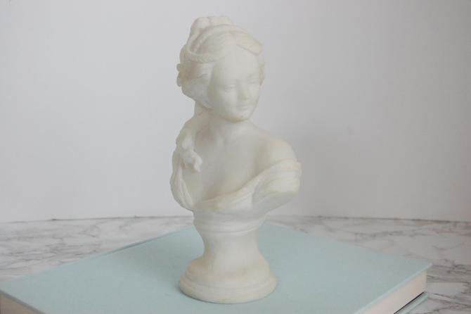 Vintage Female Bust Statue - Ceramic Classic Bust Statue - | Pursuing ...