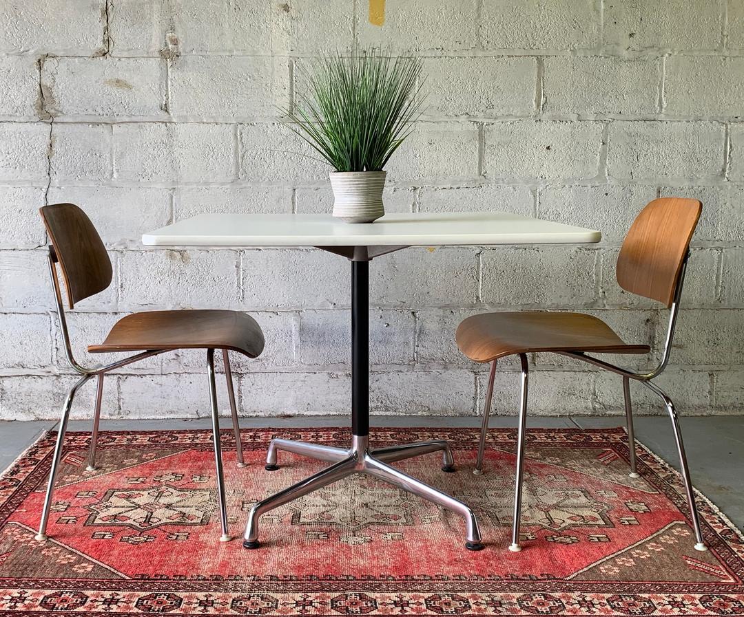 Herman MILLER Mid Century Modern Square DINING TABLE | Circa60 ...