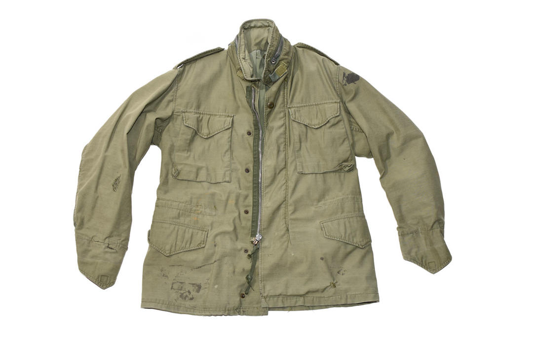 M65 Field Jacket Silver Zipper Stencil | Wesley Supply | Chicago, IL