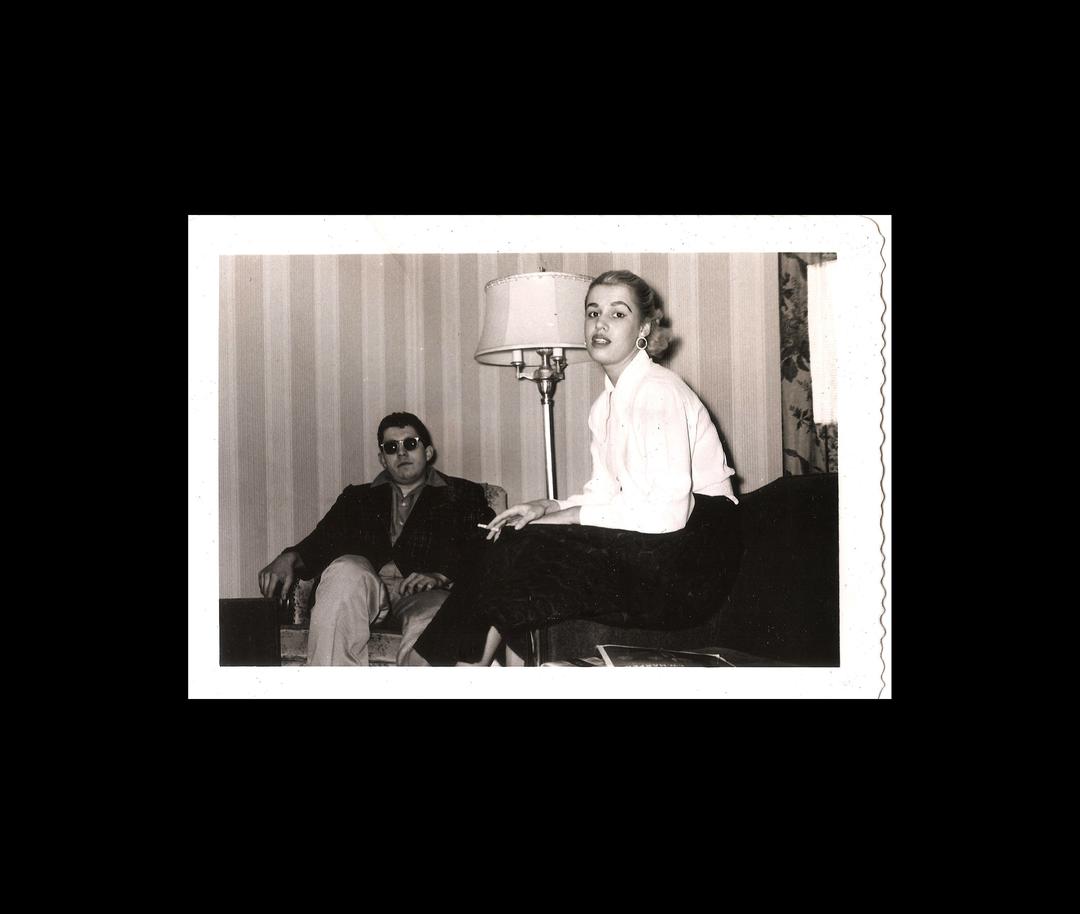 Vintage Photo - 1950s - Greaser - Girlfriend - Blonde | Fly Times ...