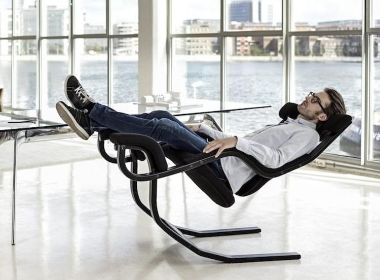 Danish Modern Zero Gravity Recliner Chair By Peter Opsvik for Stokke ...