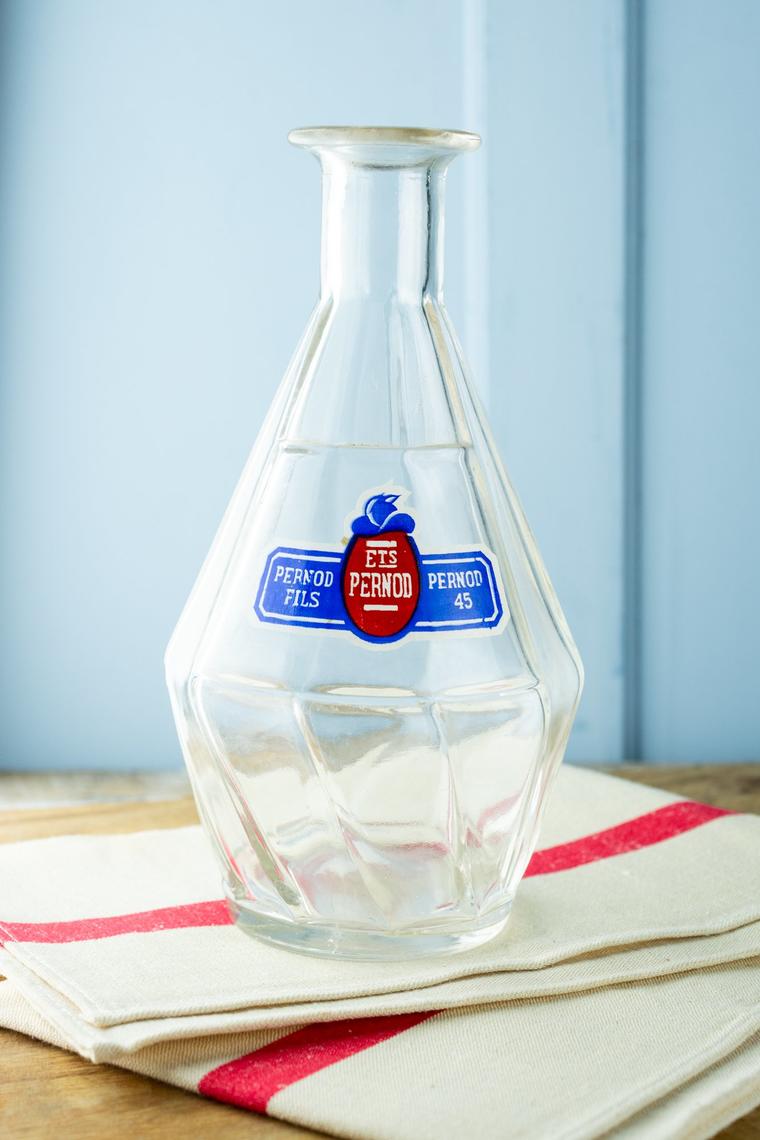 Vintage Pernod Pastis 45 Glass Carafe | Posh Chicago | Chicago, IL