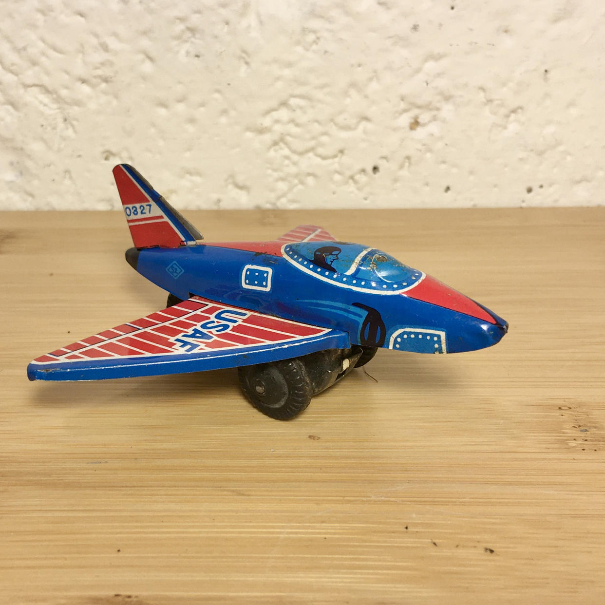 USAF 0327 Friction Tin Litho Fighter Jet, S2 Saito | Deco2Go - Seattle ...