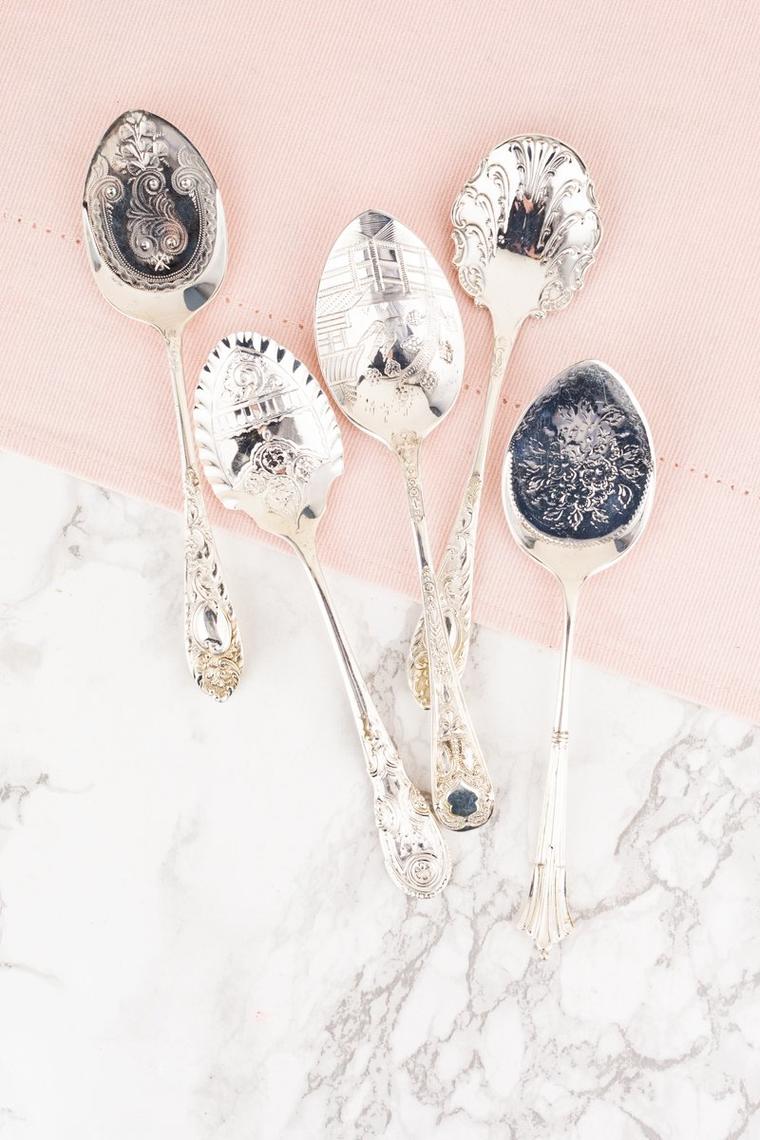 Victorian Silverplate Ornate Jam Spoon | Posh Chicago | Chicago, IL
