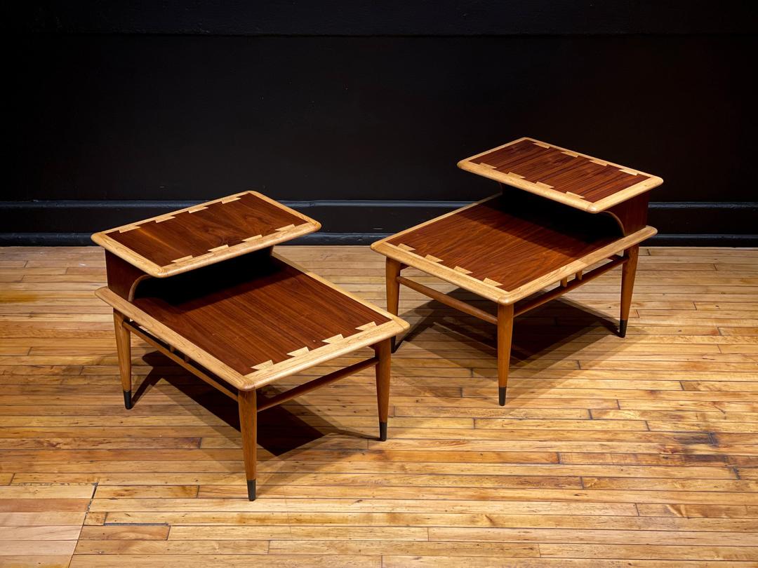 Restored Pair of Lane Acclaim Step Tables Side Tables End | MidModMKE ...