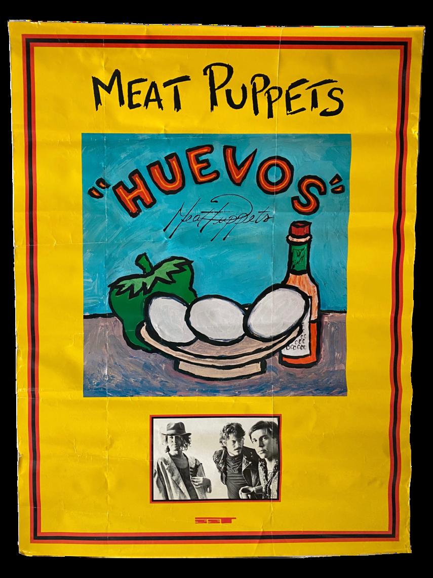 Vintage Meat Puppets "Huevos" SST Poster | Joint Custody | U St ...