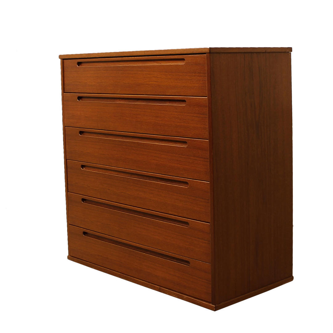Torring of Denmark Danish Modern Teak Dresser / Chest | Modern Mobler ...
