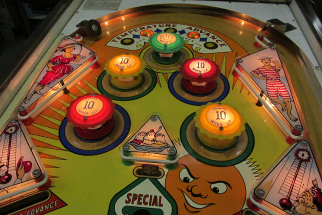 SOLD. Heat Wave Vintage Pinball Machine | Pinrescue | Lambertville, NJ