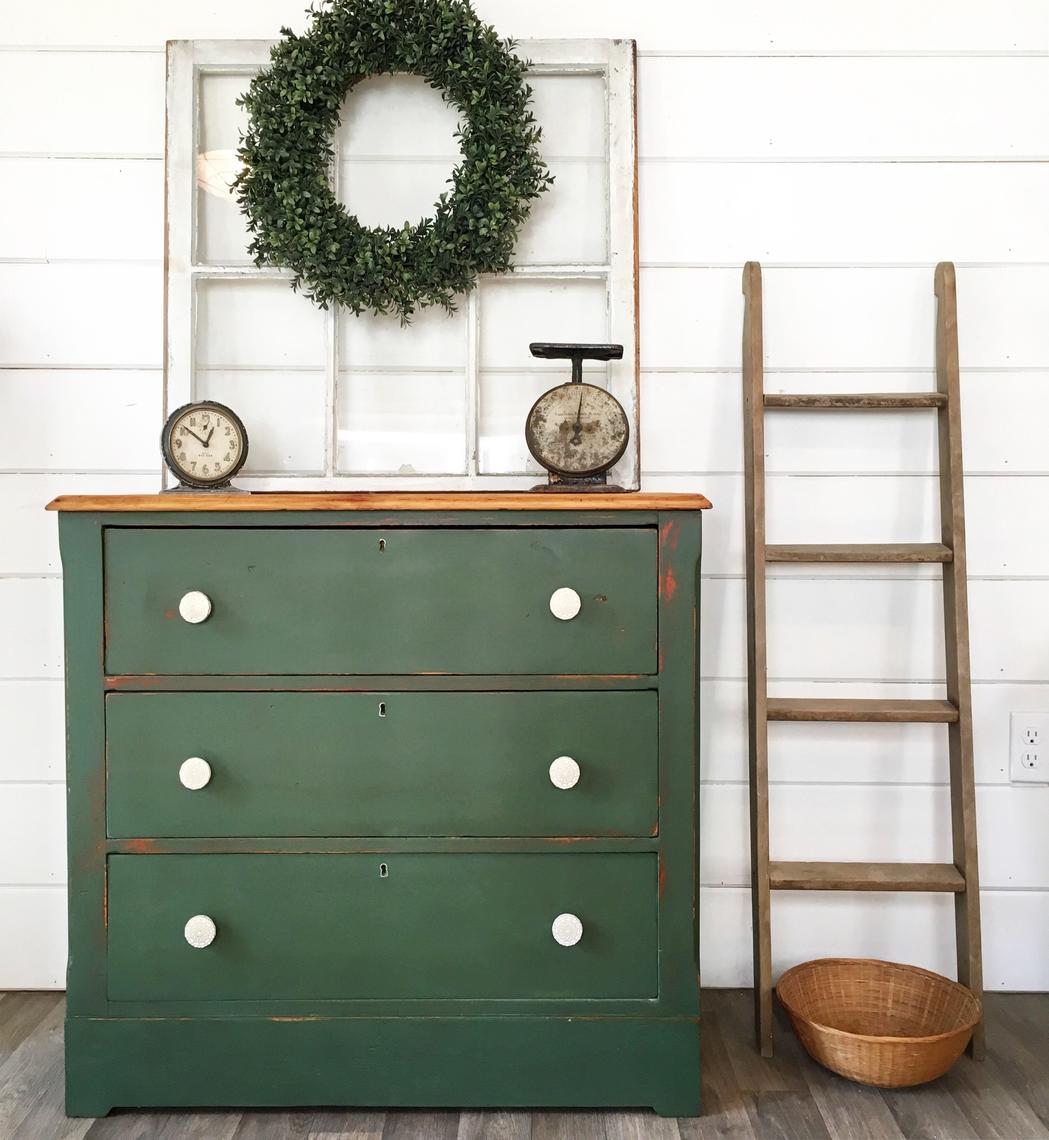 Primitive Pine Dresser | Shackteau Interiors | Essex County, MA