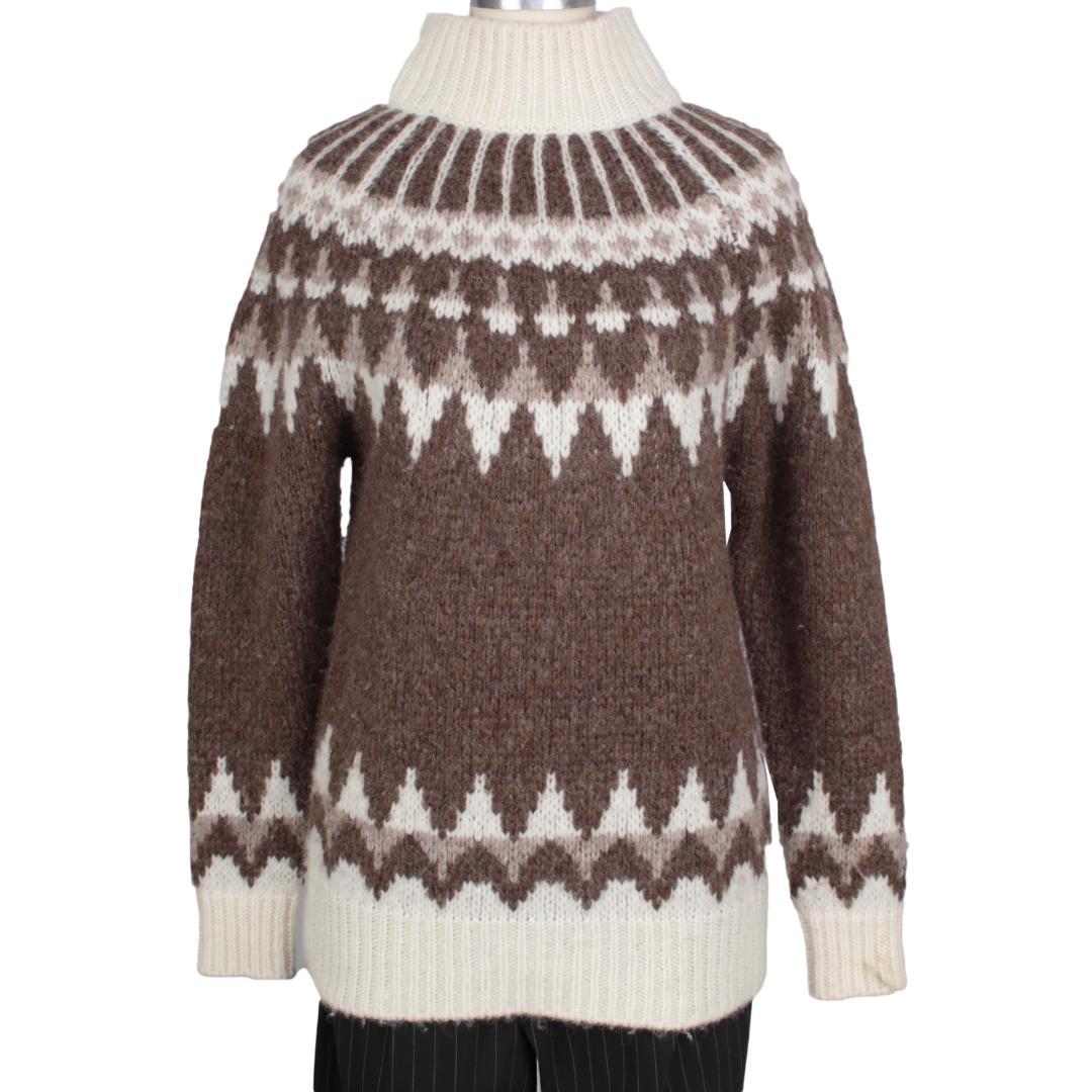 FRAME Fair Isle Turtleneck Sweater | Wasteland | Los Angeles, CA / San ...