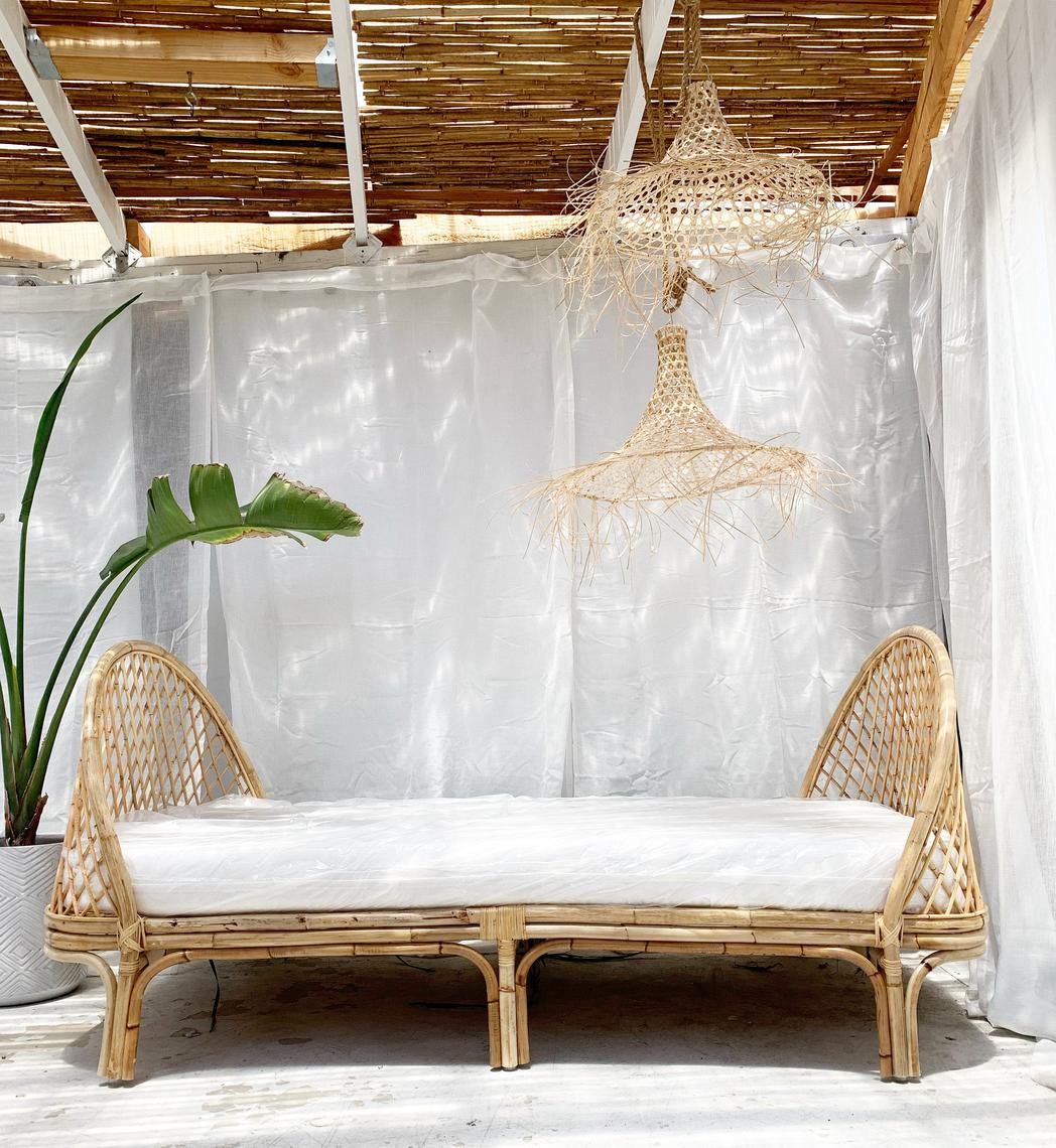 New Monaco Rattan Daybed - Just 1 Available | The Wicked Boheme | Los ...