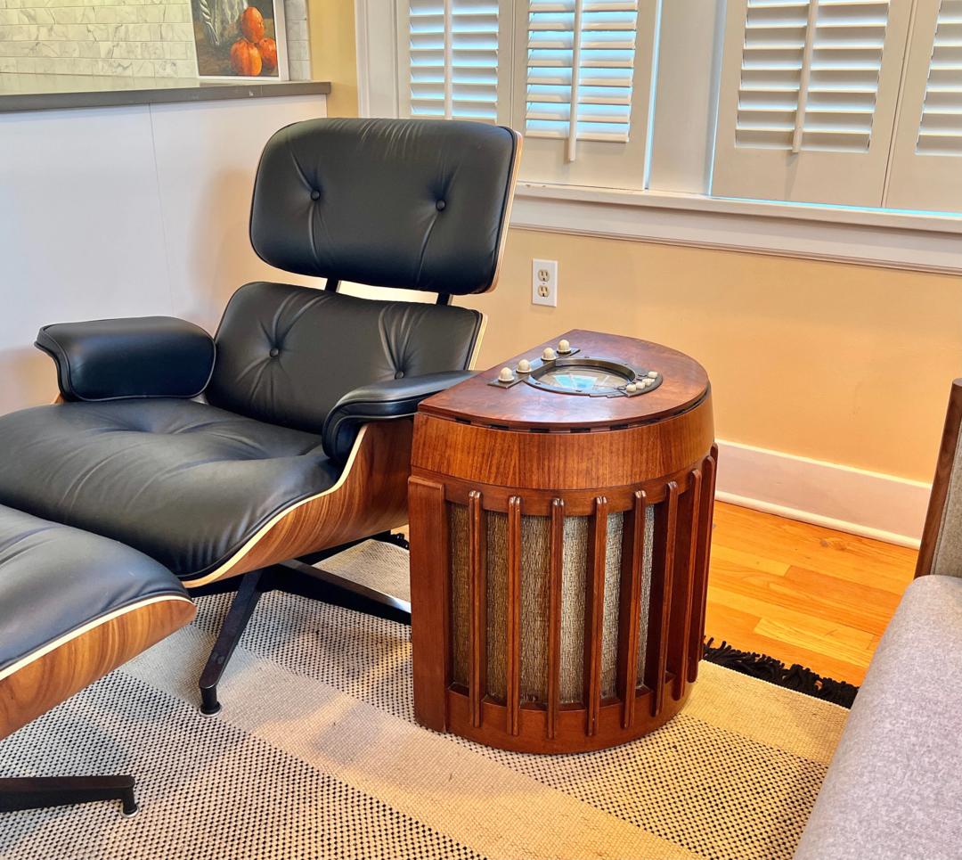 1939 Zenith Chairside Radio, AM/Shortwave Model 6S340, Elec Restored ...