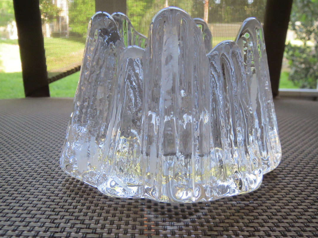 Rune Strand Scandinavian Candle Holder for Nybro Glass ES26 | Art ...
