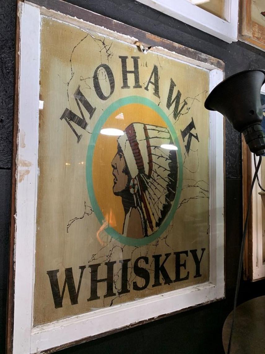 MOHAWK WHISKEY SIGN | Big Daddy's Antiques | San Francisco, CA