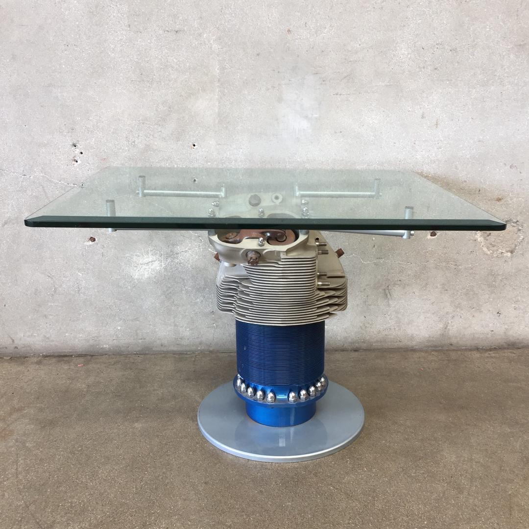 Aircraft Engine Table | Urban Americana | Long Beach, CA