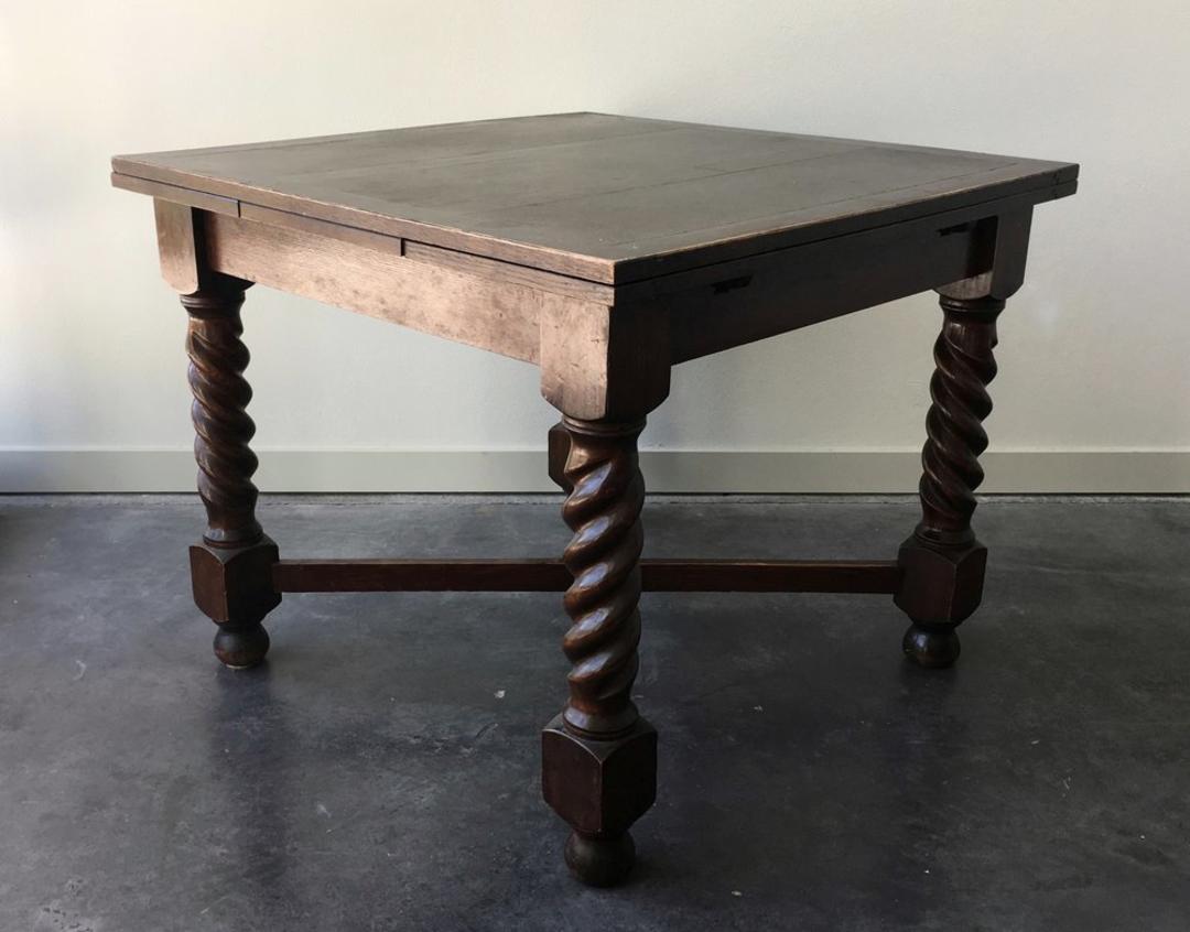 early 1900s antique expandable dining table. | ReRunRoom | Seattle, WA