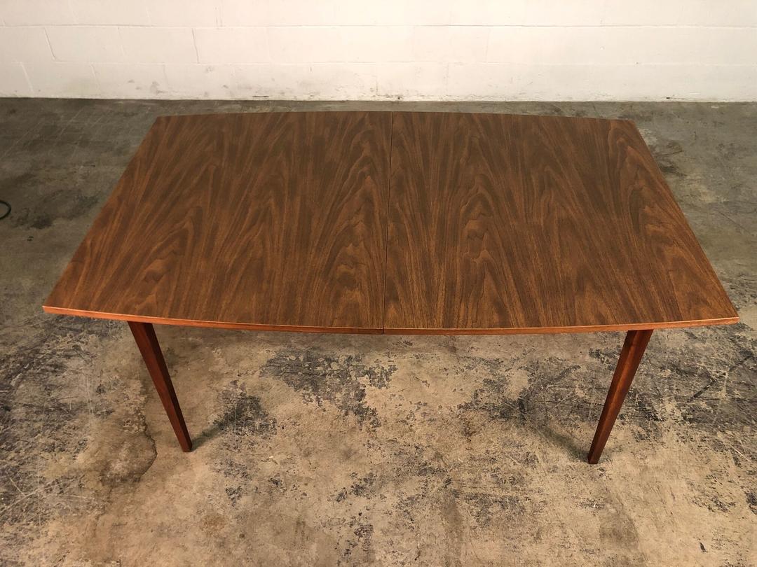 Stanley Mid-Century Modern Dining Table W/1-Extension 72" Long ~ Seats ...