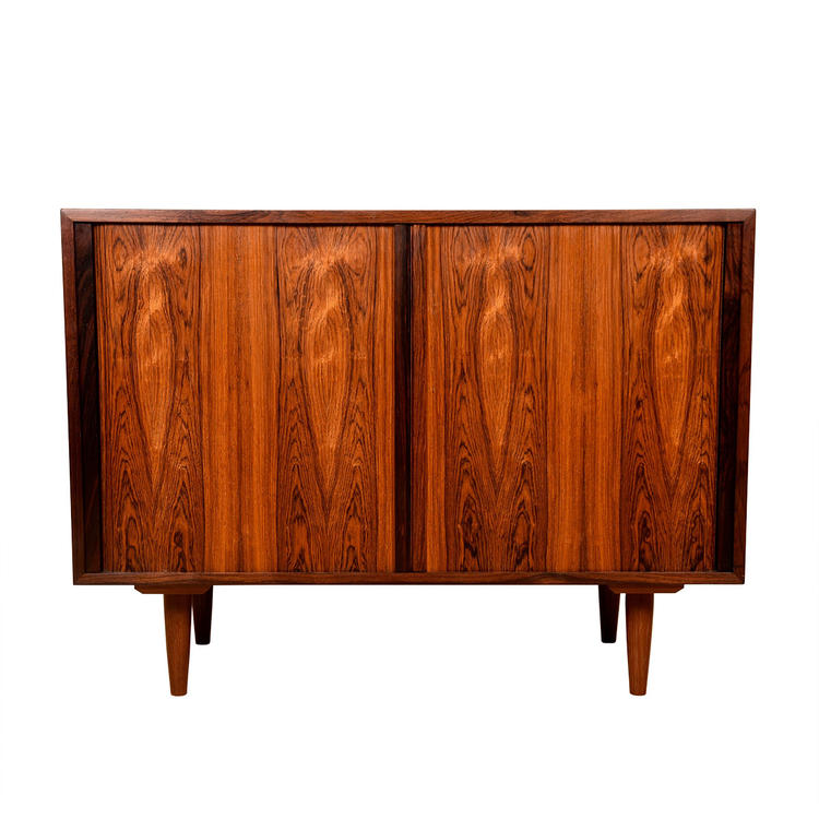 Danish Modern Brazilian Rosewood Mini-Credenza Cabinet | Modern Mobler ...