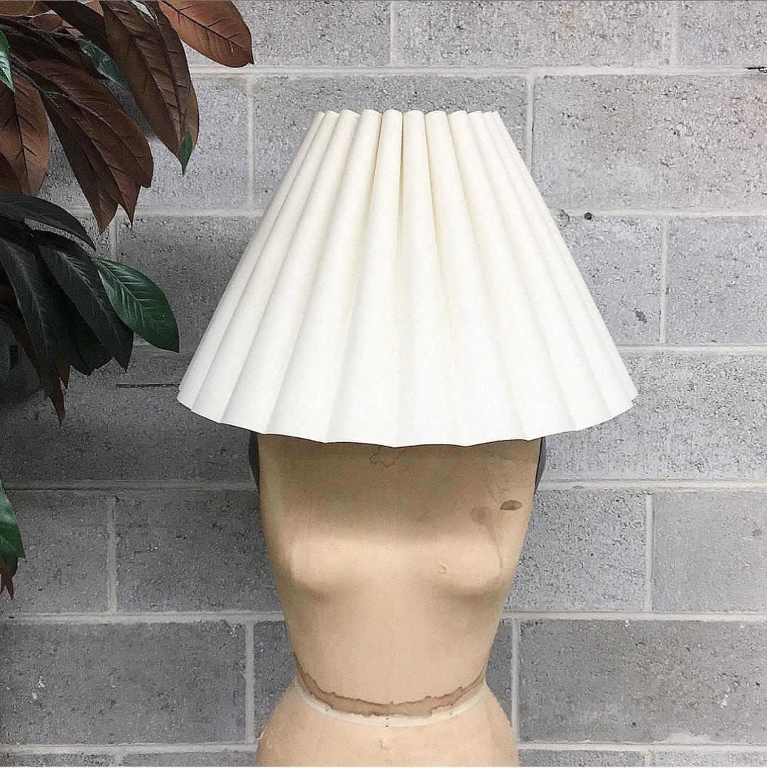 Vintage Lamp Shade Retro 1980s Scalloped Shaped + 2 Units on Hand ...