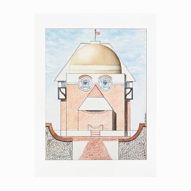 1991 Louis Hellman Postcard Sir Edwin Lutyens Architect Archi-Tê ...