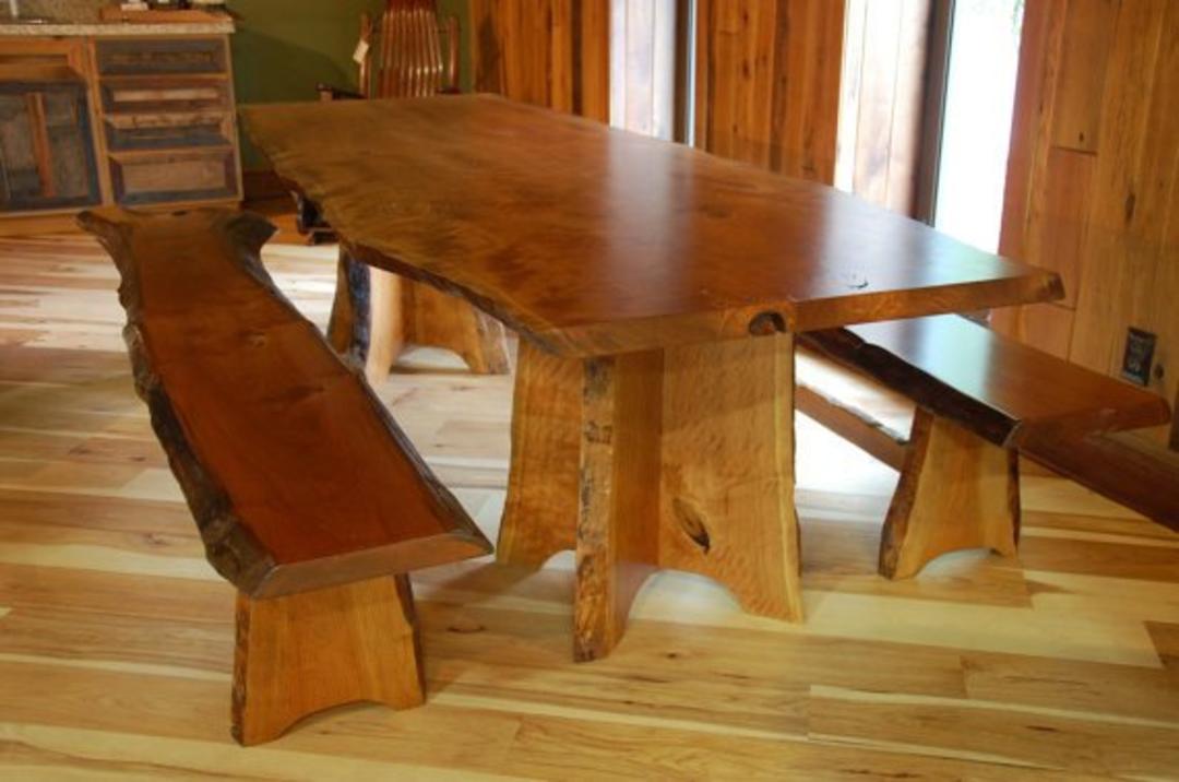 Red Setter Cherry Slab Table | Strong Oaks Woodshop | Front Royal, VA