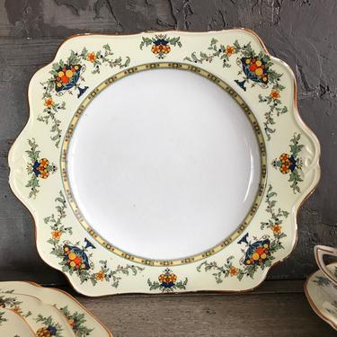 1 Crown Ducal Serving Plate, Mid Size Plate, 72944, England ...