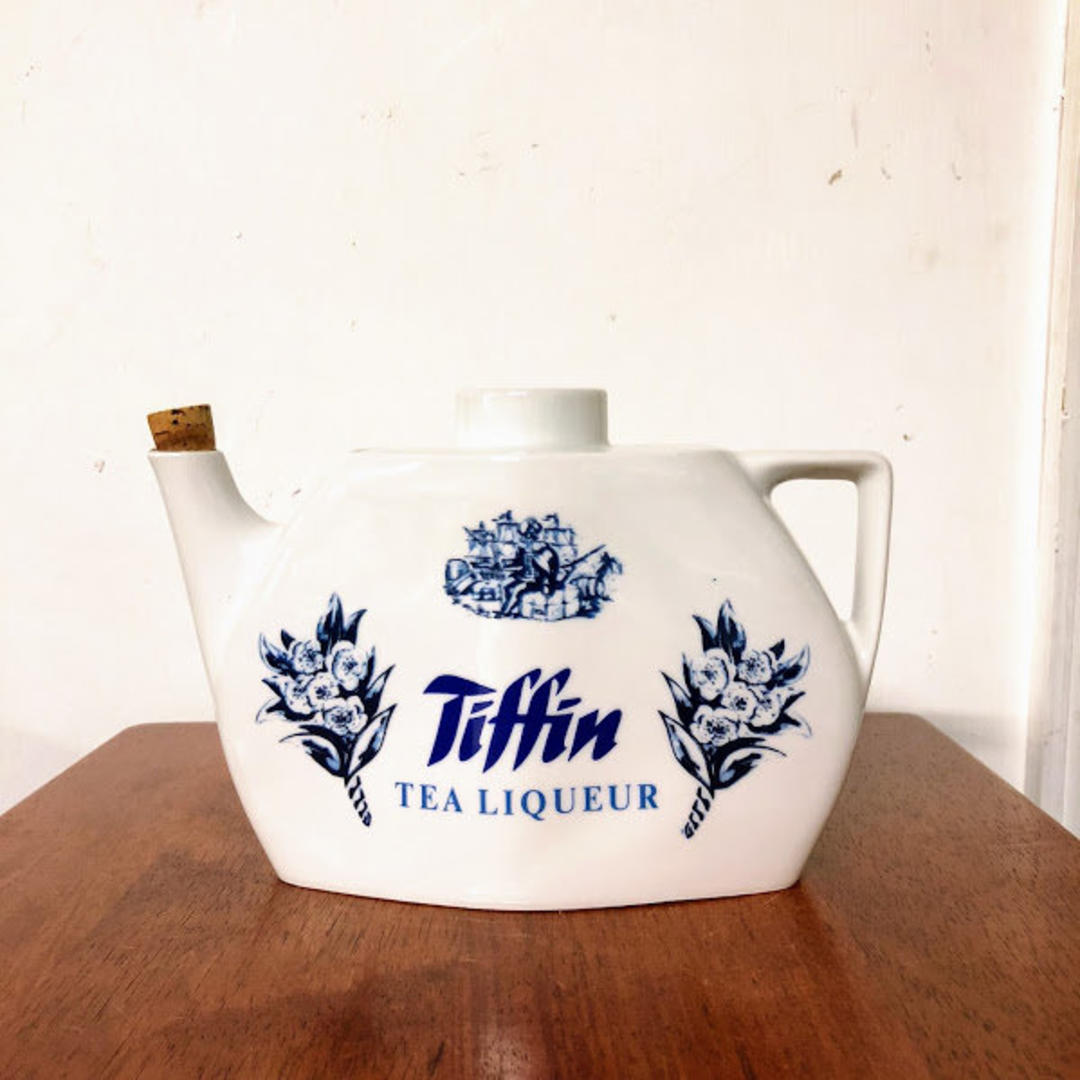 Vintage Tiffin Tea Liqueur Teapot Decanter | Over the Years | Silver ...