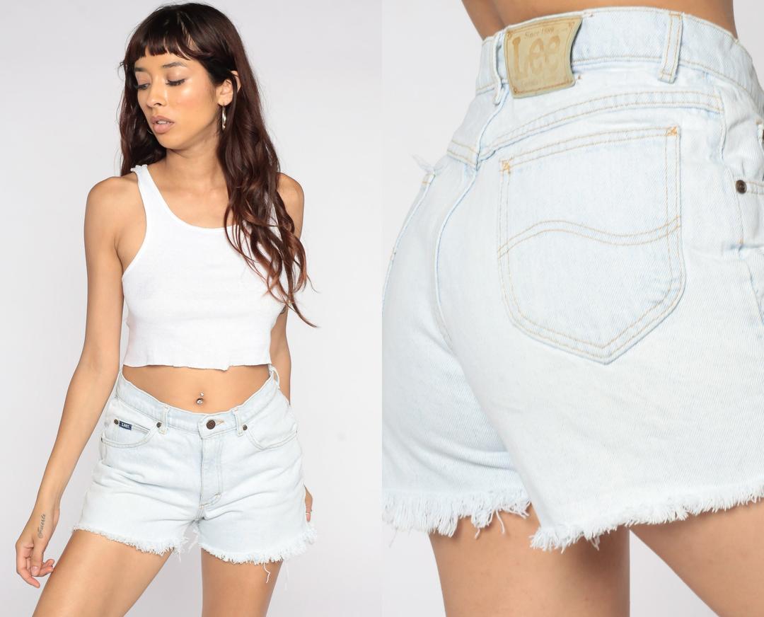 Cut Off Shorts 80s Denim Shorts LEE Jeans Cutoff Jean | Shop Exile ...