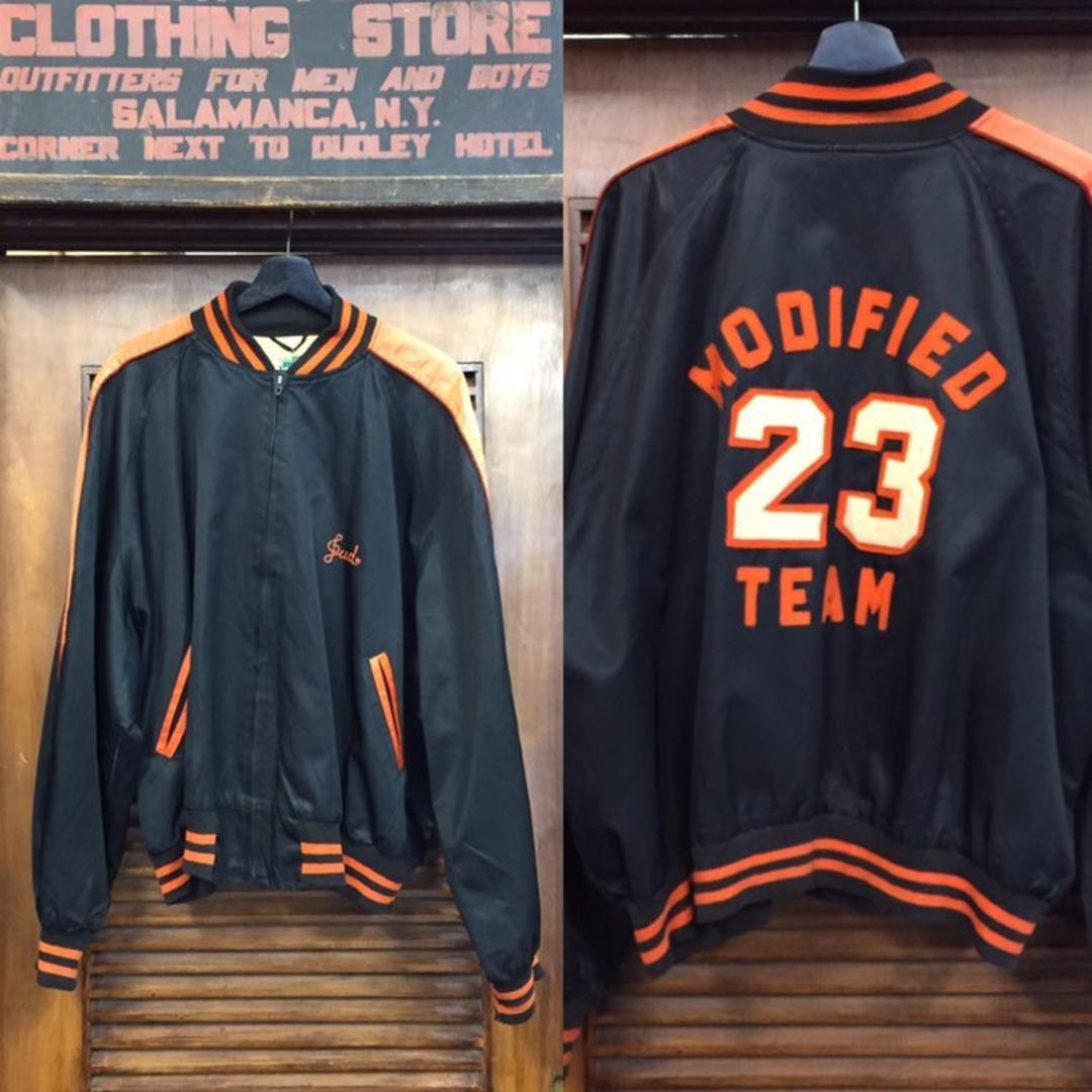 Vintage 1950’s/60’s Satin Racing Team Jacket, Vintage Bomber, Vintage ...