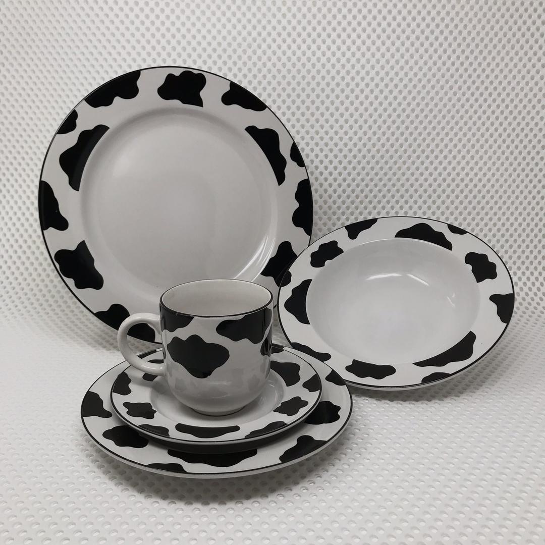 Vintage Cow Dinnerware | Odd Eye | East Village - New York, NY