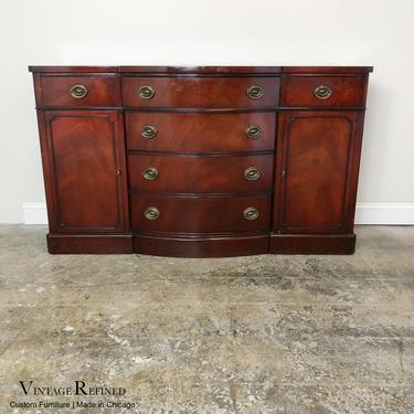 CUSTOMIZABLE: Mahogany Drexel Buffet | Vintage Refined Decor | Chicago, IL
