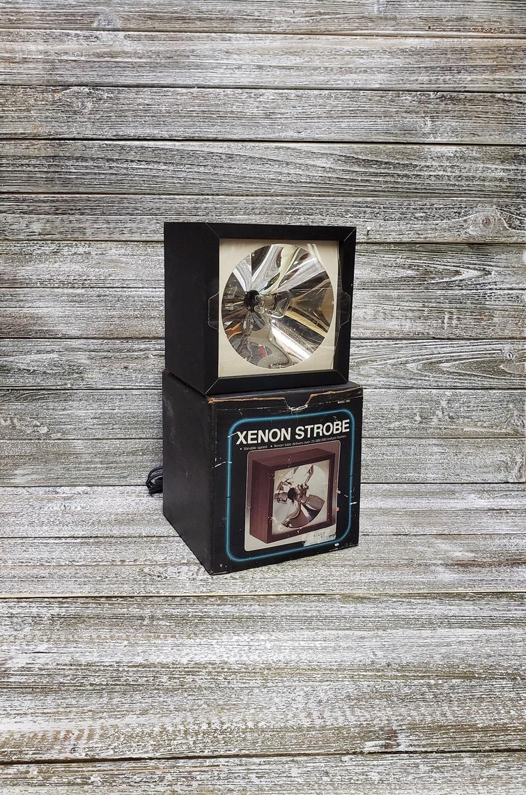 Vintage Strobe Light in BOX, Adjustable Speed Xenon Strobe Light, | A ...