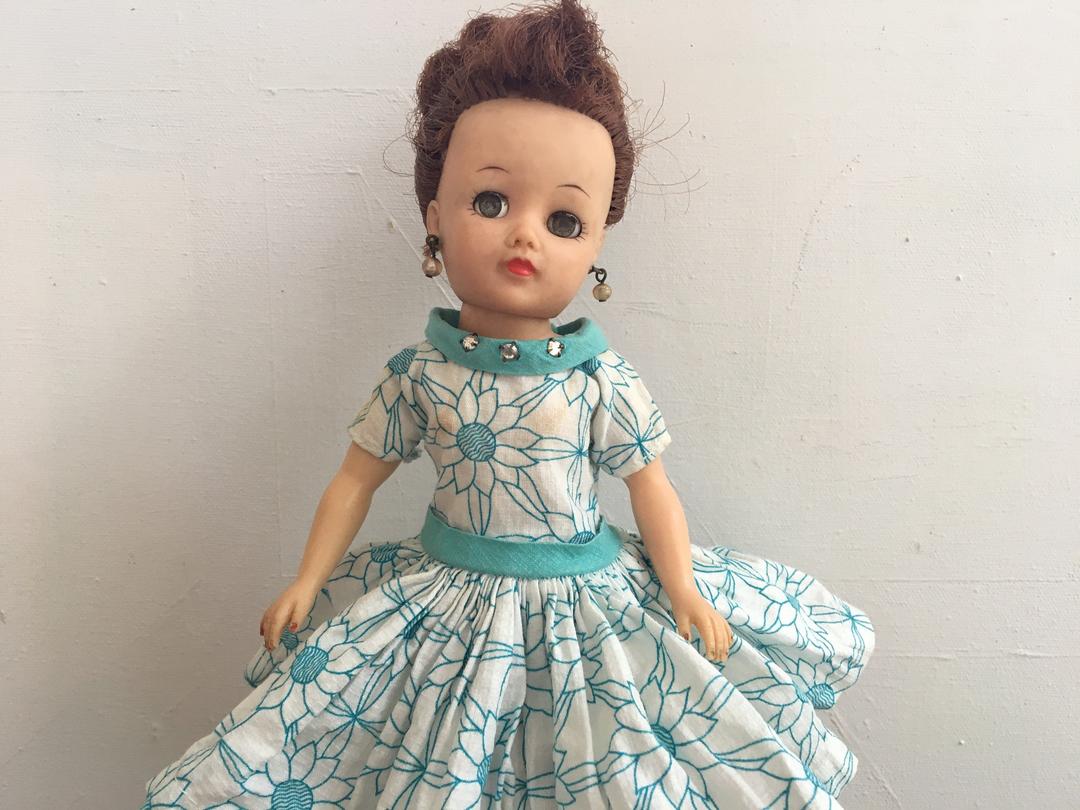 Vintage Ideal Doll VT 104, 50's Housewife Doll, Retro Doll With ...