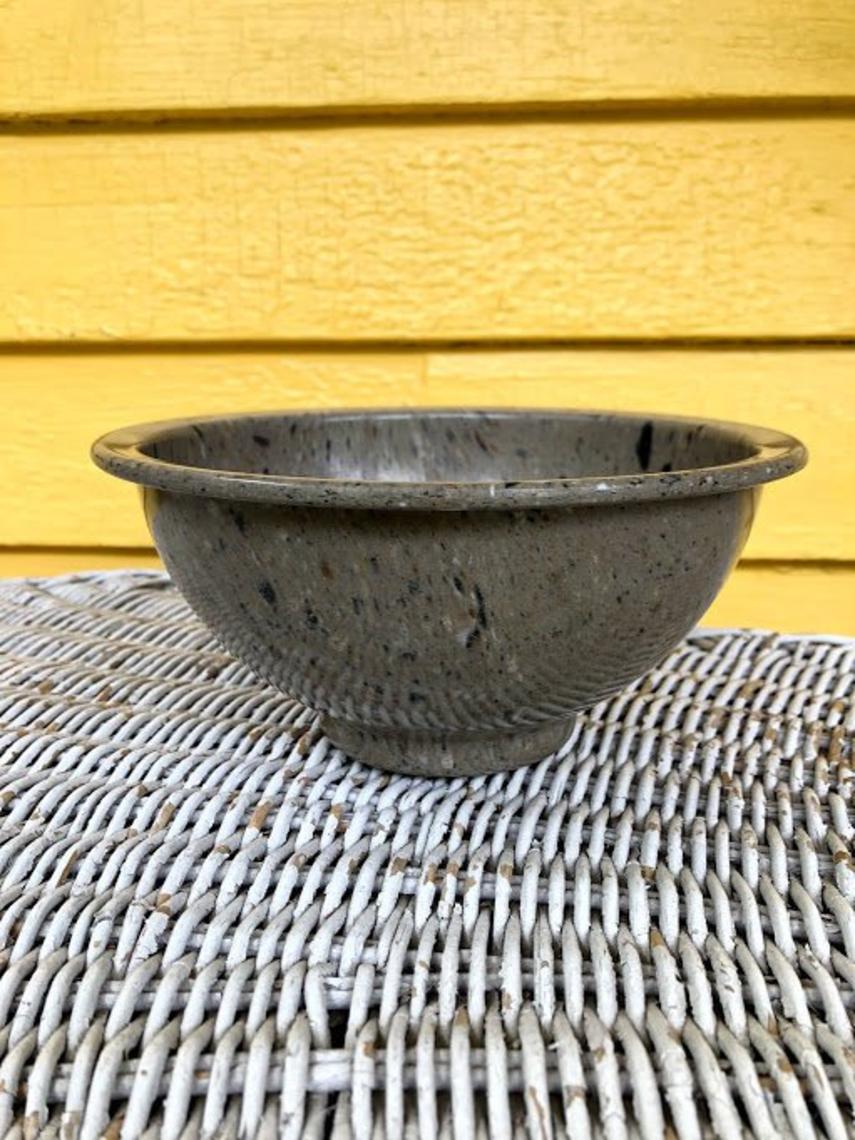 Vintage Texas Ware Texasware Melamine 8" Mixing Bowl #111 Gray Confetti ...