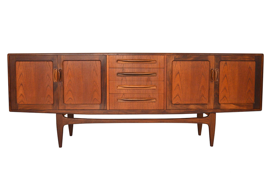 English Mid Century Modern Large G Plan Fresco Range Teak | Midcentury ...