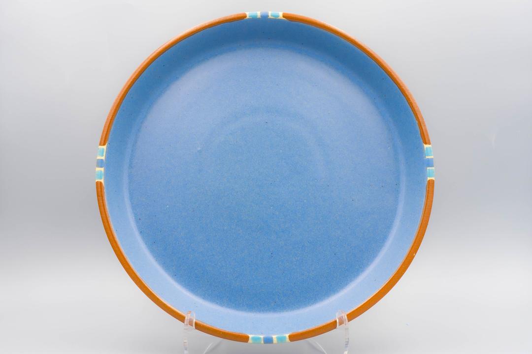 Dansk Mesa Sky Blue Dinner Plate | Vintage Southwest Inspired ...