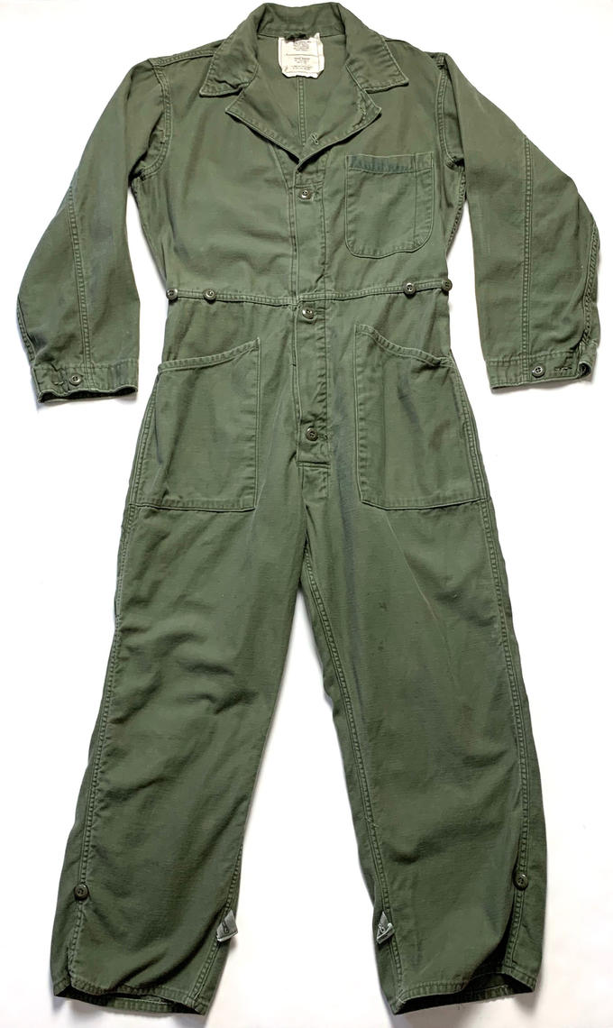 Vintage US Army Type 1 Coveralls ~ M ~ Military / Work Wear ~ Cotton ...