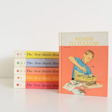vintage 1960s school basic reader textbooks | Finger Licking Vintage ...