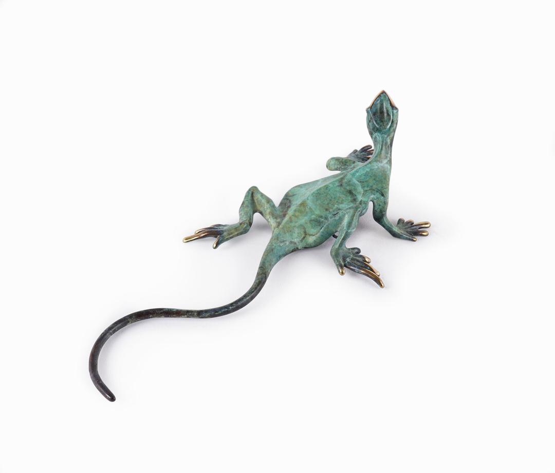 Michael Storey Bronze Lizard Sculpture Mid Century Modern | Vintage ...