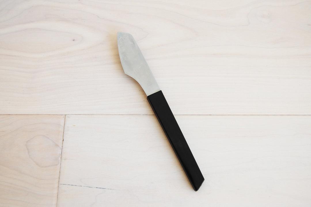 Danish Modern Raadvad Stainless Steel Knife with Black Handle Made ...