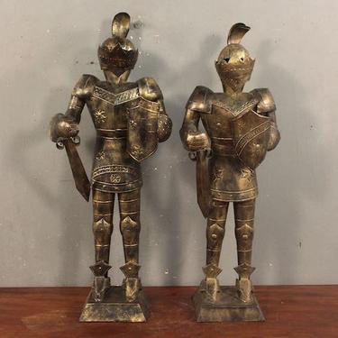 Mexican Gold Knight Statue | Furnish Green | Midtown Manhattan - New ...