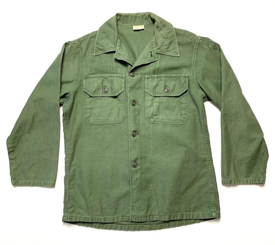 Vintage 1960s OG-107 Type II US Army Utility Shirt ~ M ~ | Sparrows ...