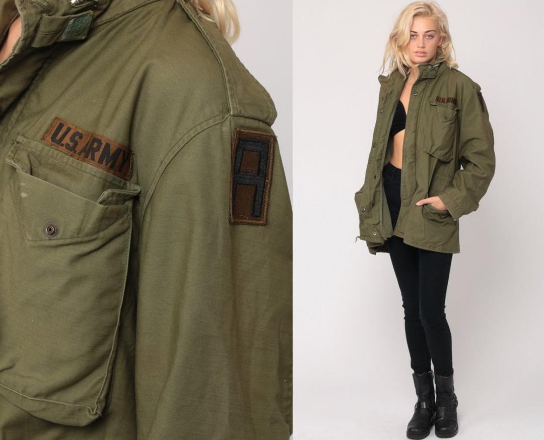 Commando Jacket Military Jacket US ARMY Patch Jacket Field Jacket ...