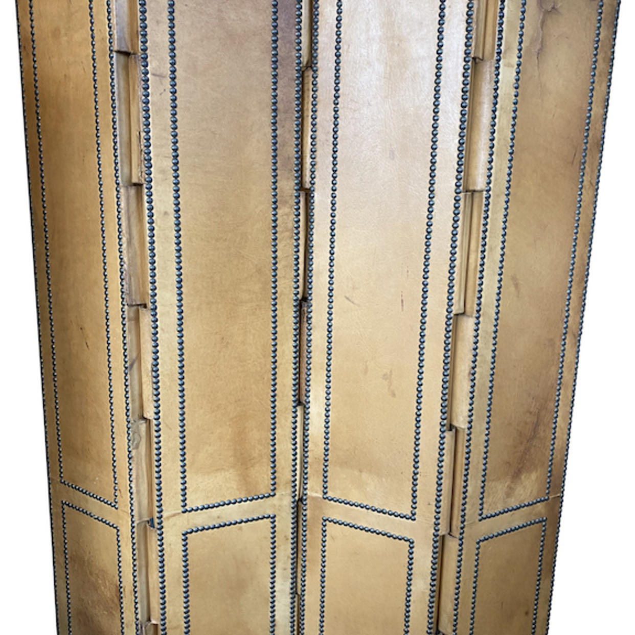 Antique Leather Screen | The Renner Project - Austin, TX | ATTIC