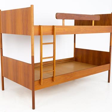 Westnofa Mid Century Danish Teak Bunk Beds - | Modern Hill ...