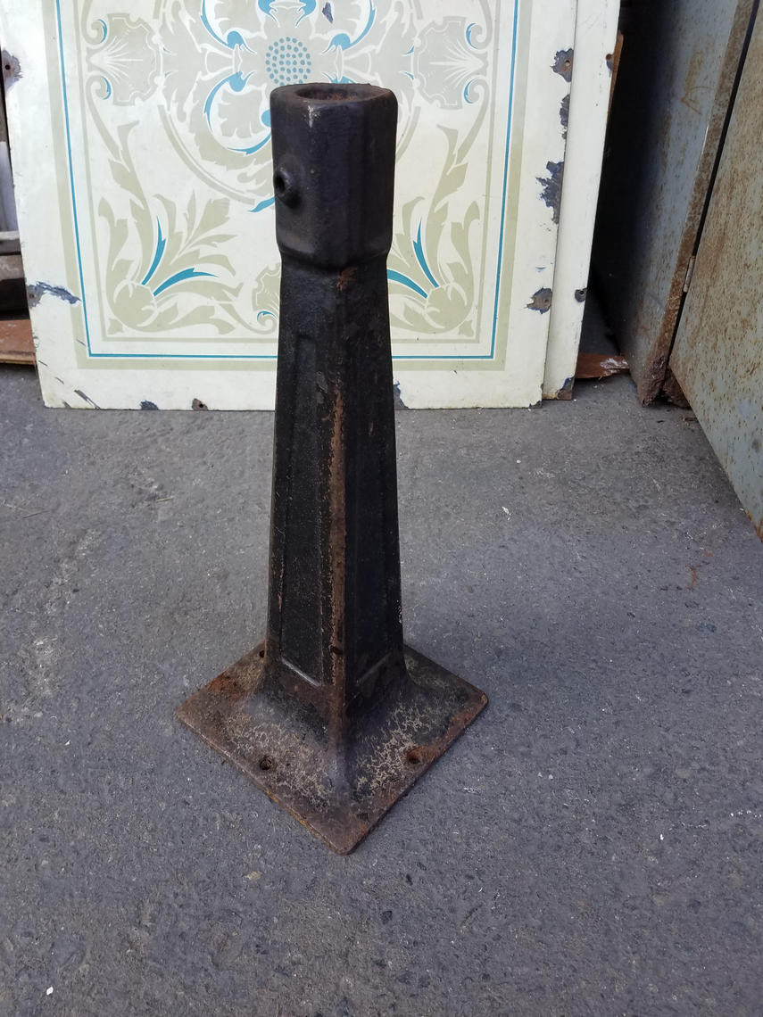 Cast Iron Stool Base 16.5H | Earthwise Architectual Salvage (Seattle ...